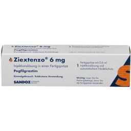 Ziextenzo® 6 mg 1 St mit dem E-Rezept kaufen - Shop Apotheke