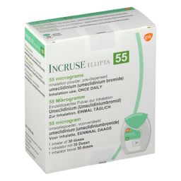 Incruse Ellipta 55 µg 1 St mit dem E-Rezept kaufen - Shop Apotheke