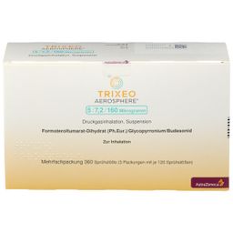 Trixeo Aerosphere® 5 µg/7,2 µg/160 µg 3 St mit dem E-Rezept kaufen ...