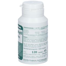 Chlorophyll Tabletten 120 St - Shop Apotheke
