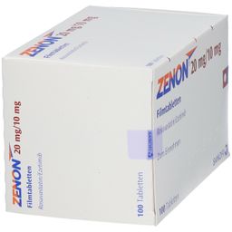 ZENON 20 mg/10 mg Filmtabletten 100 St mit dem E-Rezept kaufen - Shop ...