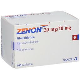 ZENON 20 mg/10 mg Filmtabletten 100 St mit dem E-Rezept kaufen - Shop ...