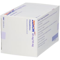 ZENON 40 mg/10 mg Filmtabletten 100 St mit dem E-Rezept kaufen - Shop ...