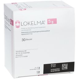 Lokelma® 5 g 30 St mit dem E-Rezept kaufen - Shop Apotheke