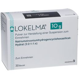 Lokelma® 10 g 30 St mit dem E-Rezept kaufen - Shop Apotheke