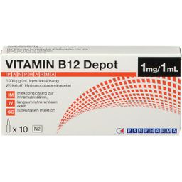 VITAMIN B12 Depot 1 mg/ml PANPHARMA 10x1 ml - Shop Apotheke