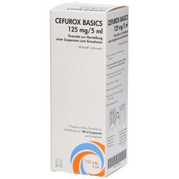 Cefurox Basics 125 mg/5 ml 100 ml mit dem E-Rezept kaufen - Shop Apotheke