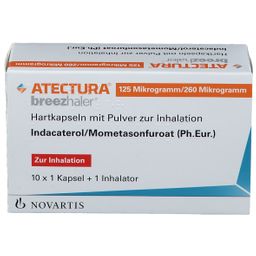 ATECTURA® breezhaler 125 µg/260 µg 10 St mit dem E-Rezept kaufen - Shop ...