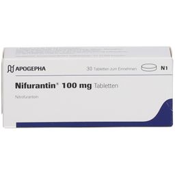 NIFURANTIN 100 mg Tabletten 30 St mit dem E-Rezept kaufen - Shop Apotheke