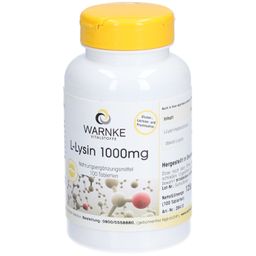 L-Lysin 1000mg 100 St - Shop Apotheke