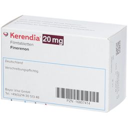 KERENDIA 20 mg Filmtabletten 98 St mit dem E-Rezept kaufen - Shop Apotheke
