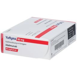 YUFLYMA 80 mg/0,8 ml Inj.-Lösung im Fertigpen 3 St mit dem E-Rezept kaufen - Shop Apotheke