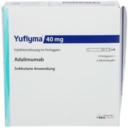 Yuflyma 40 mg/0,4 ml 6 St mit dem E-Rezept kaufen - Shop Apotheke