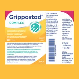 Grippostad® Complex ASS/Pseudoephedrin bei Schnupfen und ...