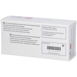 DOPTELET 20 mg Filmtabletten 30 St mit dem E-Rezept kaufen - Shop Apotheke