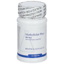 BIOTICS RESEARCH® Methylfolat Plus™ 800 µg 120 St - Shop Apotheke