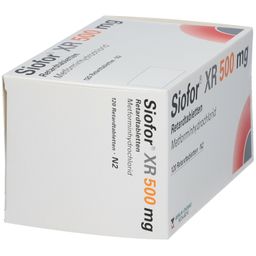 SIOFOR XR 500 mg Retardtabletten 120 St mit dem E-Rezept kaufen - Shop ...