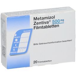 METAMIZOL Zentiva 500 mg Filmtabletten 20 St mit dem E-Rezept kaufen ...