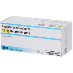 Fampridin-ratiopharm® 10 mg 4x14 St mit dem E-Rezept kaufen - Shop Apotheke