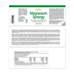 MAGNESIUM SYNERGY Komplex Glycinat Malat & Citrat 93,7 g - Shop Apotheke