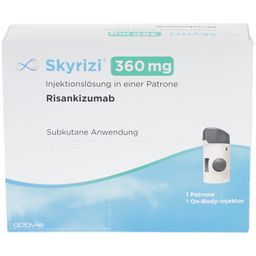 SKYRIZI 360 mg Inj.-Lsg.i.e.Patrone On-Body-Injek. 1 St mit dem E ...