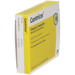 Centricor® Vitamin C Ampullen 100 mg/ml Injektionslösung 5x5 ml - Shop ...