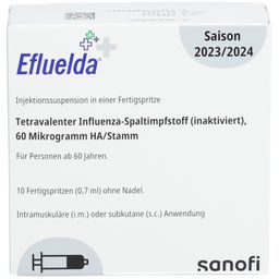 EFLUELDA 2023/2024 Inj.-Susp.i.e.Fertigspr.o.Kan 10 St mit dem E-Rezept ...