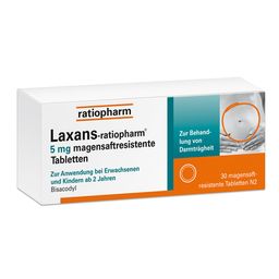 Laxans-ratiopharm® 5 mg 30 St - Shop Apotheke