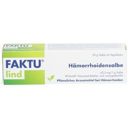FAKTU lind Hämorrhoidensalbe 50 g - Shop Apotheke