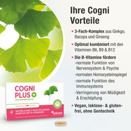 Cogni PLUS Ginkgo Kapseln - Der Gehirnkomplex 30 St - Shop Apotheke