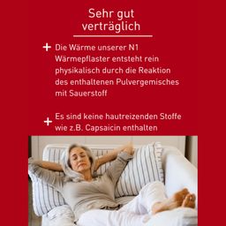 N1 Wärmepflaster für Schultern & Nacken – bis zu 8 Stunden Wärme 4 St ...