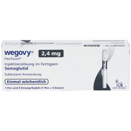 WEGOVY 2,4 mg FlexTouch Injektionslsg.Fertigpen 1x3 ml mit dem E-Rezept ...