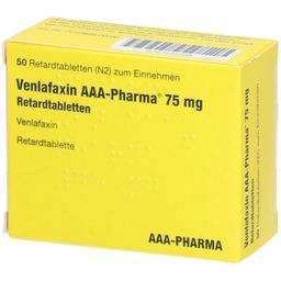 VENLAFAXIN AAA-Pharma 75 mg Retardtabletten 50 St mit dem E-Rezept kaufen - Shop Apotheke