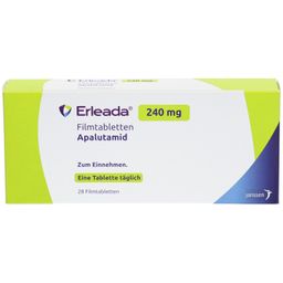 ERLEADA 240 mg Filmtabletten 28 St mit dem E-Rezept kaufen - Shop Apotheke