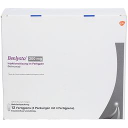 BENLYSTA 200 mg Injektionslösung i.e.Fertigpen 3x4 St mit dem E-Rezept ...