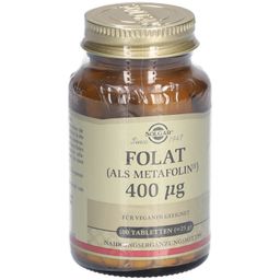 SOLGAR® Folat 400 µg 100 St - Shop Apotheke