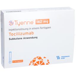 TYENNE 162 mg/0,9 ml Inj.-Lsg.in einem Fertigpen 4 St mit dem E-Rezept ...
