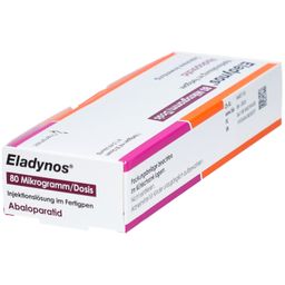 ELADYNOS 80 Mikrogramm/Dosis Inj.-Lsg.im Fertigpen 1 St mit dem E ...