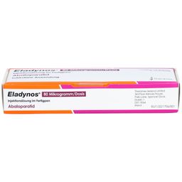 ELADYNOS 80 Mikrogramm/Dosis Inj.-Lsg.im Fertigpen 1 St mit dem E ...