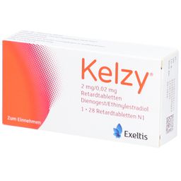 KELZY 2 mg/0,02 mg Retardtabletten 28 St mit dem E-Rezept kaufen - Shop ...