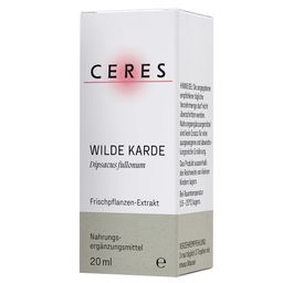 CERES Wilde Karde Dipsacus fullonum Extrakt Tropfen 20 ml - Shop Apotheke