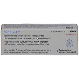MRESVIA Injektionsdispersion i.e.Fertigspritze 1x0,5 ml mit dem E ...