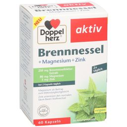 Doppelherz® aktiv Brennnessel + Magnesium + Zink 60 St - Shop Apotheke