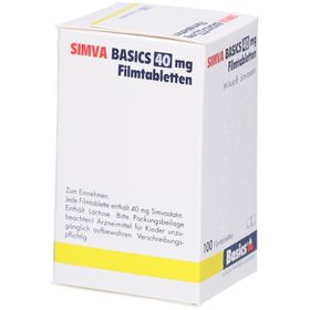 SIMVA BASICS 40 mg 100 St - shop-apotheke.com