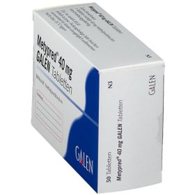 Metypred® 40 mg GALEN 50 St - shop-apotheke.com