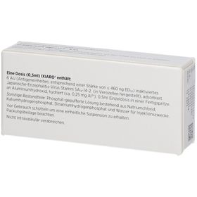 Ixiaro 0,5 ml - shop-apotheke.com