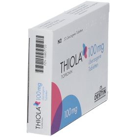 THIOLA 100 mg überzogene Tabletten 50 St - shop-apotheke.com