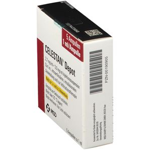 CELESTAN® Depot 2,7 mg/ml + 3 mg/ml 5x1 ml - shop-apotheke.com