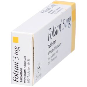 Folsan® 5 mg 100 St - shop-apotheke.com