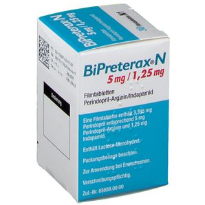 BiPreterax® N 5 mg/1,25 mg 30 St - shop-apotheke.com